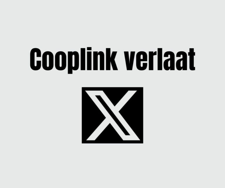 Cooplink verlaat X – Cooplink
